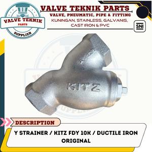 Jual Y STRAINER VALVE STEAM KITZ DUCTILE IRON FDY 1/4" inch / DRAT/ ORIGINAL - Jakarta Barat ...