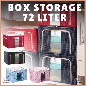 Jual Box Storage 72L Kotak Penyimpanan Mainan Pakaian Organizer FRAME ...