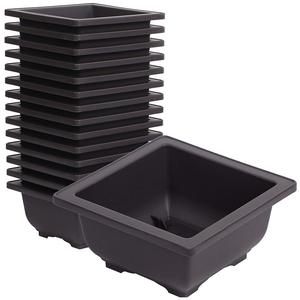 Jual 15 Buah Pot Bunga 4.7 Inci, Pot Latihan Bonsai Plastik Persegi ...