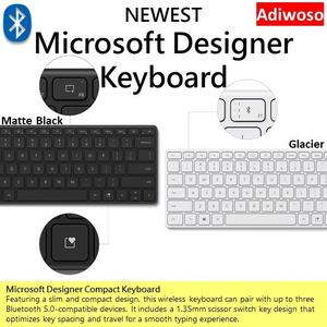 Jual Microsoft Designer Compact Keyboard - Glacier - Jakarta Selatan - Keyboard Kekinian | Tokopedia