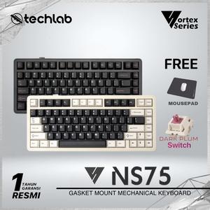 Jual NEW! VortexSeries NS 75 / NS75 QMK/VIA Wireless Tri Mode 75% ...