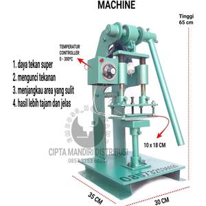 Jual Mesin emboss hot stamp kapasitas luas dg temperatur controller ...