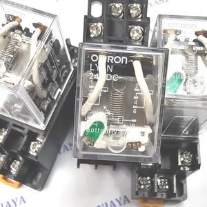 Jual ######### RELAY OMRON LY2N+LED LAMPU 24VDC +SOKET/RELAY 8PIN 10A ...