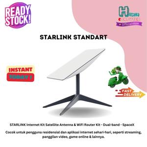Jual STARLINK Standart Internet Kit Satellite Antenna & Wifi Router Kit ...