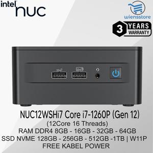 Jual MINI PC INTEL NUC I7 GEN 12 FULLSET+RAM+SSD+W11 |NUC12WSHI7 ...
