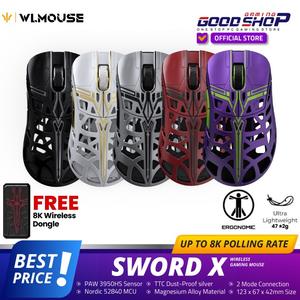 Jual WL MOUSE SWORD X MAGNESIUM GAMING MOUSE - Jakarta Utara - Optical ...