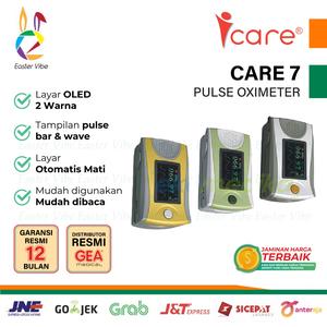 Jual ICARE FINGER PULSE OXYMETER ICARE I-CARE 7 GEA OXIMETER SATURASI ...