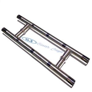 Jual handle pintu stainless model baut tembus / baut tanam gagang pintu ...