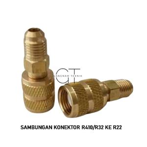Jual Adapter Nepel R410 R32 To R22 - Sambungan Nepel R32 R410 Ke R22 ...