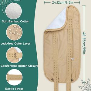 Jual IMPORT Castor Oil Pack Organic Castrol Oil Wrap Reusable Sleeping ...