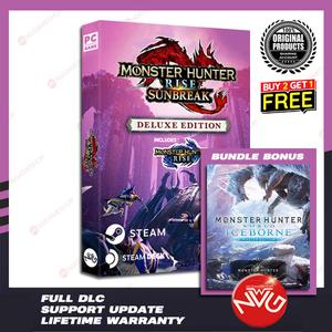 Jual Monster Hunter Rise Sunbreak Deluxe Edition Bundle Monster Hunter ...