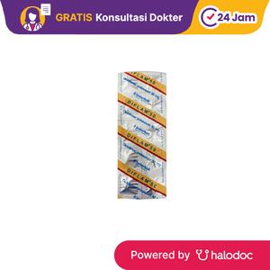 Jual Diflam 50 mg 10 Tablet - Obat Pereda Demam & Nyeri - Halodoc ...