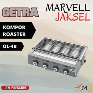 Jual GETRA KOMPOR PEMANGGANG OL-4B / Gas Griller Getra OL 4B (4 TUNGKU ...