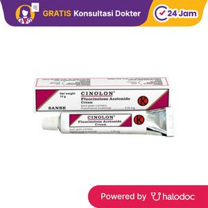 Jual Cinolon Cream 10 g - Obat Dermatitis & Eksim - Halodoc - Kab ...