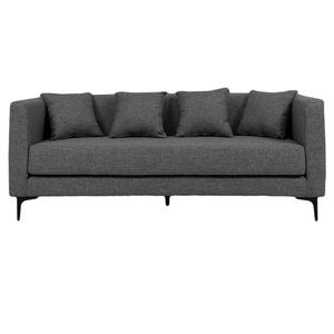 Promo IDEMU by VIVERE - Tyra Sofa 3 Seater Sofa Ruang Tamu - Titanium ...
