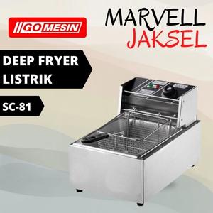 Jual Deep Fryer Listrik 1 Tangki Kapasitas 6 Liter Electric Deep Fryer ...