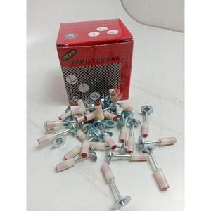 Jual Paku Stampset Paku Ramset Gun 7.3mm Paku Tembak Beton Isi 100pcs ...