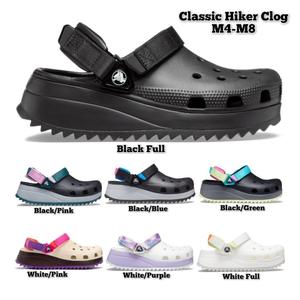 Jual Crocs Classic Hiker Clog Unisex Sandal - Hitam Biru, 41 - Jakarta ...
