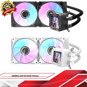 Promo DARKFLASH DV240S 240mm All In One Liquid CPU Cooler AMD Intel ...