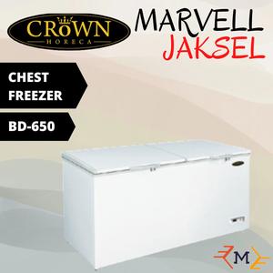 Jual Chest Freezer CROWN BD-650 Box Kapasitas 650 Liter - Jakarta ...