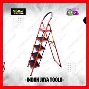 Jual MOLLAR Tangga RUMAH STEEL 5S 5 Step - Tangga Lipat Rumah Ladder ...