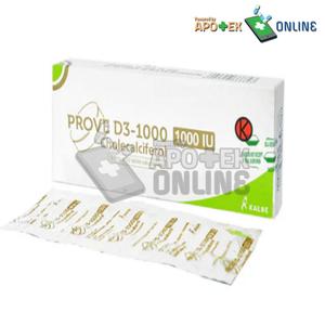 Jual PROVE D3-1000IU 3STRIP@10TAB / PROVE D3 1000 IU 30 TABLET - Kota ...