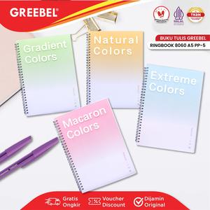 Promo GREEBEL RINGBOOK 8060 A5 PP-5 / Agenda Planner Lucu unik / Buku ...
