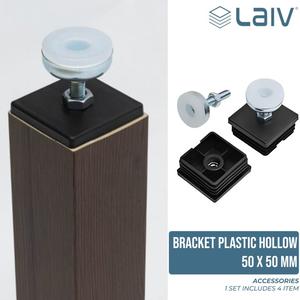 Jual LAIV Bracket Instalasi Hollow PVC Indoor Kisi-kisi WPC Adjustable ...