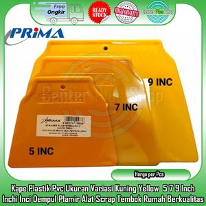 Jual Prima Ukuran Variasi Kuning Yellow 5 7 9 Inch Inchi Inci In ...