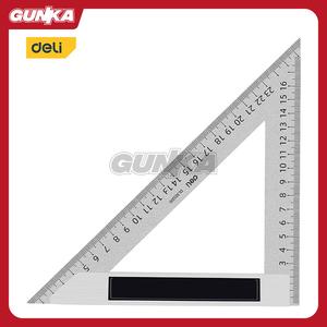 Jual Triangle Rule (20cm) DELI EDL303200 Penggaris Segitiga Stainless ...