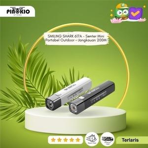 Jual SMILING SHARK 617A - Senter Mini Portabel Outdoor - Jangkauan 200M ...
