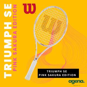 Jual Wilson Triumph 110 Pink Sakura Edition 2024 - Raket Tenis ...