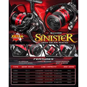Promo Shikari - Reel Shikari Sinister 6 Ball Bearing Ukuran 1000 sampai ...