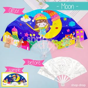 Jual Mainan DIY Mewarnai Kipas Lipat - Mainan edukasi DIY Coloring Fan ...