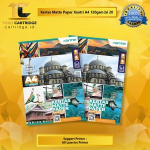 Jual Kertas Matte Double Side A4 120gsm 20 lembar A4 120 gsm 20 sheet ...
