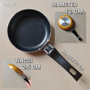Jual Alat Masak / Teflon / Wajan Anti Lengket Kecil 12 CM Fry Pan / Wok ...