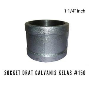 Jual Socket galvanis/Sock besi 1 1/4" inch drat dalam galvanis KELAS ...