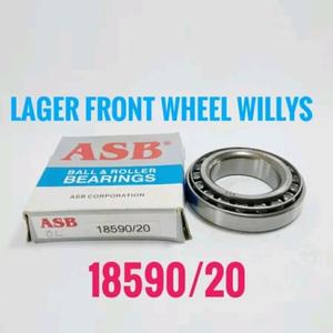 Jual Bearing Front Wheel Willys Lager Depan Willys 18590/20 ASB - Jakarta Pusat - Gallery Motor ...