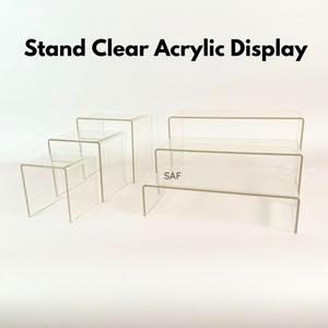 Jual Stand Acrylic Display Aesthetic Transparan SAF - Tangga Pajangan ...