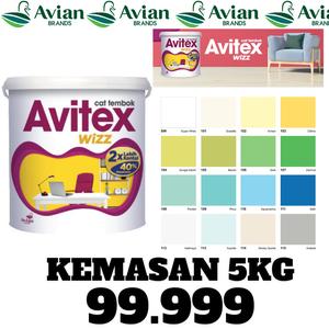 Jual Cat Tembok Avitex Wizz 5 Kg Ready Mix - Jakarta Selatan - RUANG ...