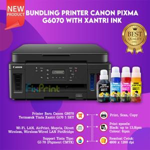 Promo Printer Canon G6070 Printer InkTank G 6070 Print Scan Copy ...