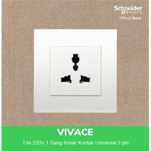 Jual Schneider Electric Wiring Vivace 13A 250V 1 Gang Stop Kontak ...