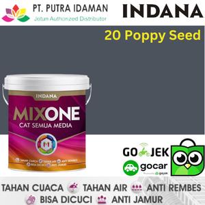 Jual Cat Tembok Eksterior Mix One 5 Kg - 20 Poppy Seed - Jakarta ...