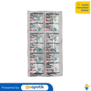 Jual URSODEOXYCHOLIC ACID OGB DEXA MEDICA 250 MG STRIP 6 KAPSUL ...
