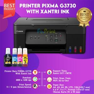 Promo PRINTER CANON PIXMA G3730 ALL-IN-ONE (PRINT, SCAN, COPY) WI-FI G ...
