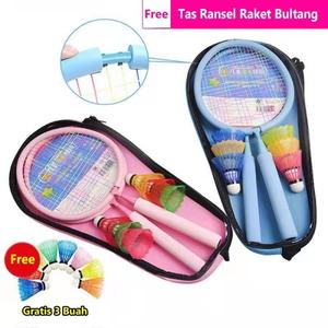 Promo Mainan Raket Bulutangkis Anak Untuk Usia 3-6-12 Tahun Untuk TK SD ...