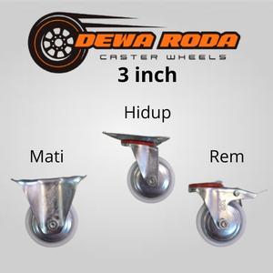 Jual Roda Troli 3 Inch Nilon PP Putih - HIDUP - Jakarta Barat - DEWA ...