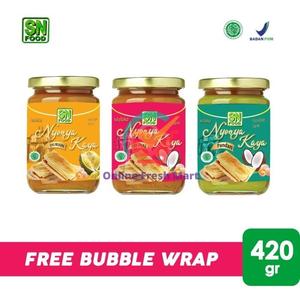 Jual Selai Roti Toast Nyonya Kaya SN Food / Fruit Jam (Botol Kaca 420gr ...