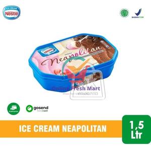 Jual Ice Cream Nestle Neapolitan Tub 1,5 Liter (KHUSUS INSTANT) - Kota ...
