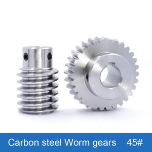 Jual Carbon steel worm gear 1M 1.5M 20T 25T 30T 40T 50T 60T - Kab ...